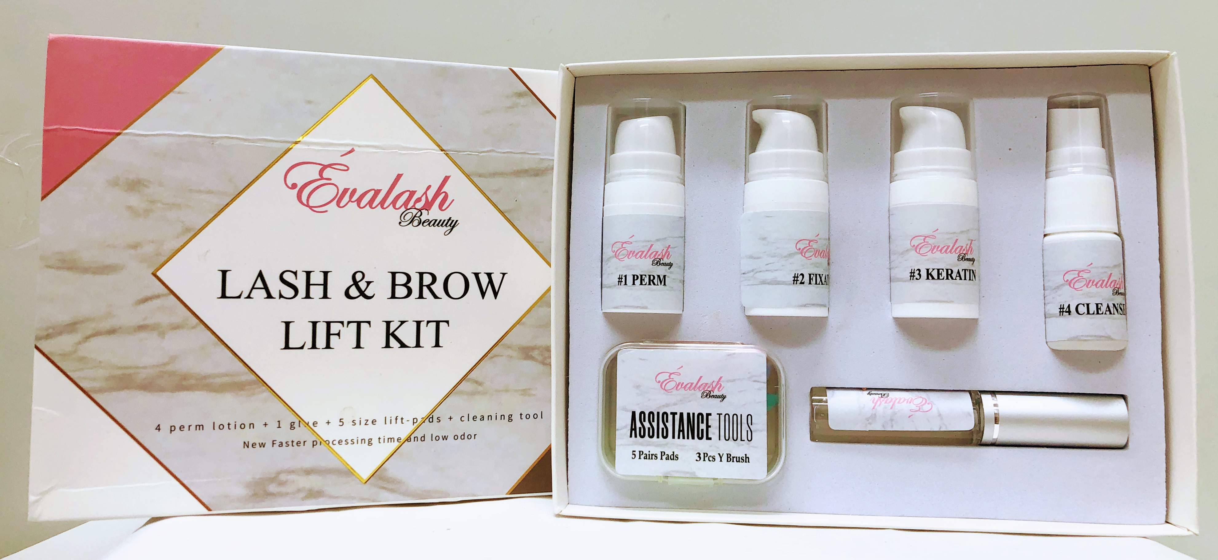 Lash & Brow Lift Perm Kit: Evalash